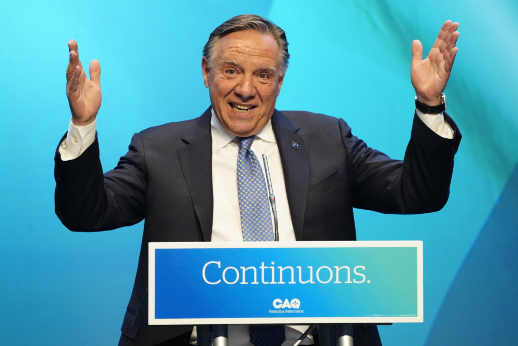 2022: CAQ Majority – Let’s continue “Continuons”